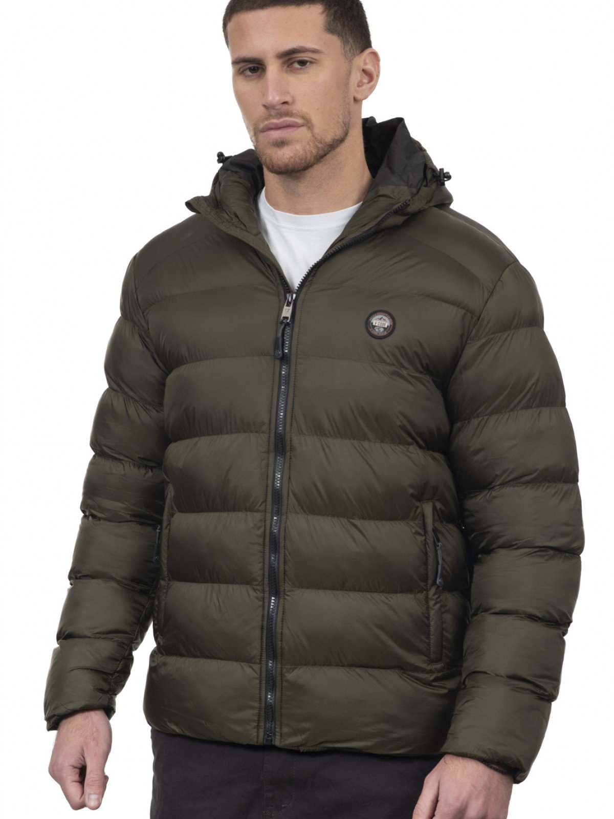 V323 VCODE OLIVE - ΑΝΔΡΙΚΟ ΤΖΑΚΕΤ ΛΑΔΙ