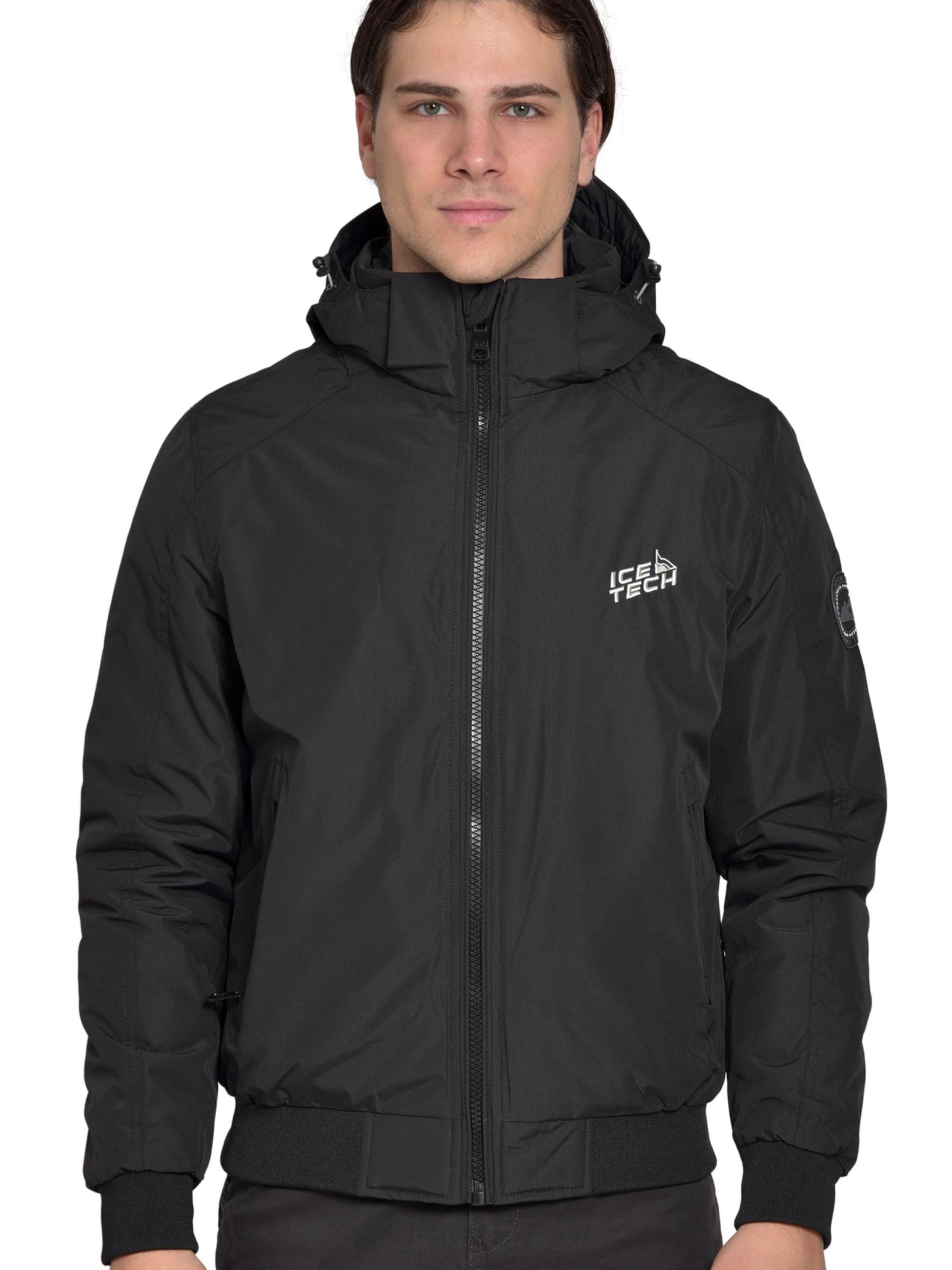 ICETECH G921 BLACK - ΑΝΔΡΙΚΟ ΜΠΟΜΠΕΡ ΤΖΑΚΕΤ ΜΑΥΡΟ